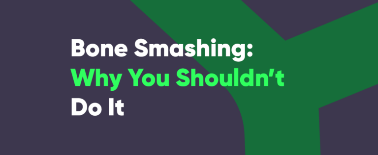 What Is Bone Smashing & Why You Shouldn't Do It | Mewing.coach
