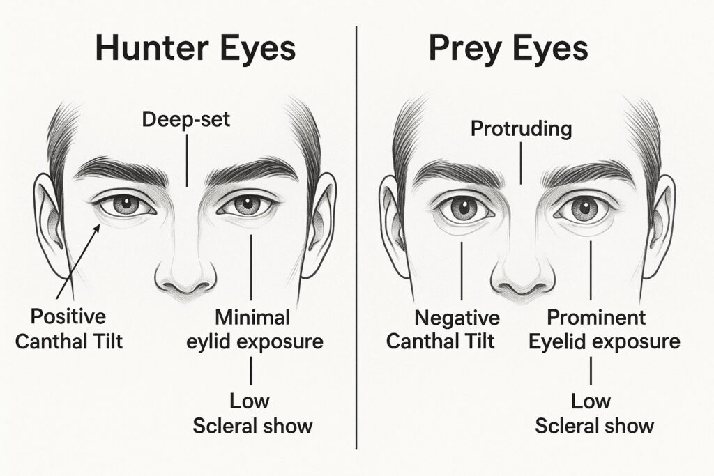 Hunter Eyes: How To Get Them Naturally With Exercises | Mewing.coach